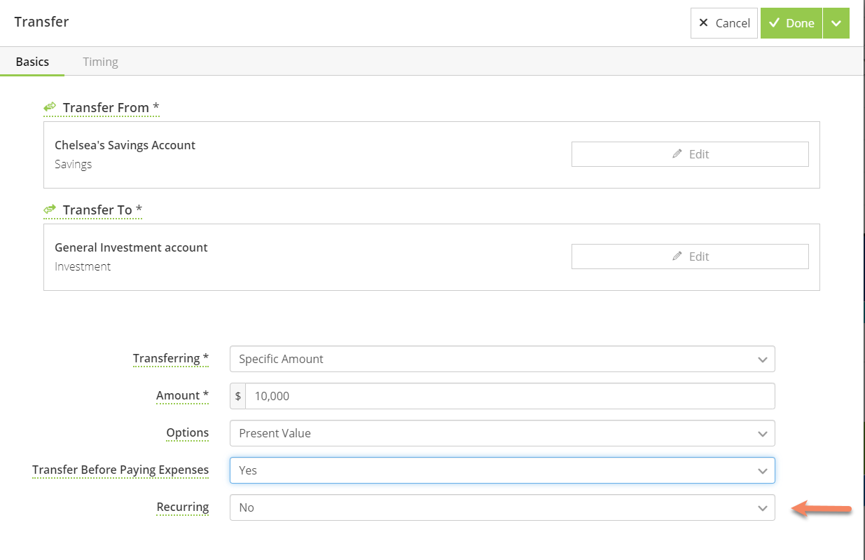 Scheduling transfers – Have a question?