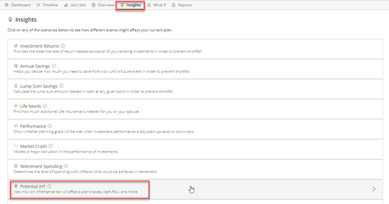 Potential IHT Insight - UK – Have a question?