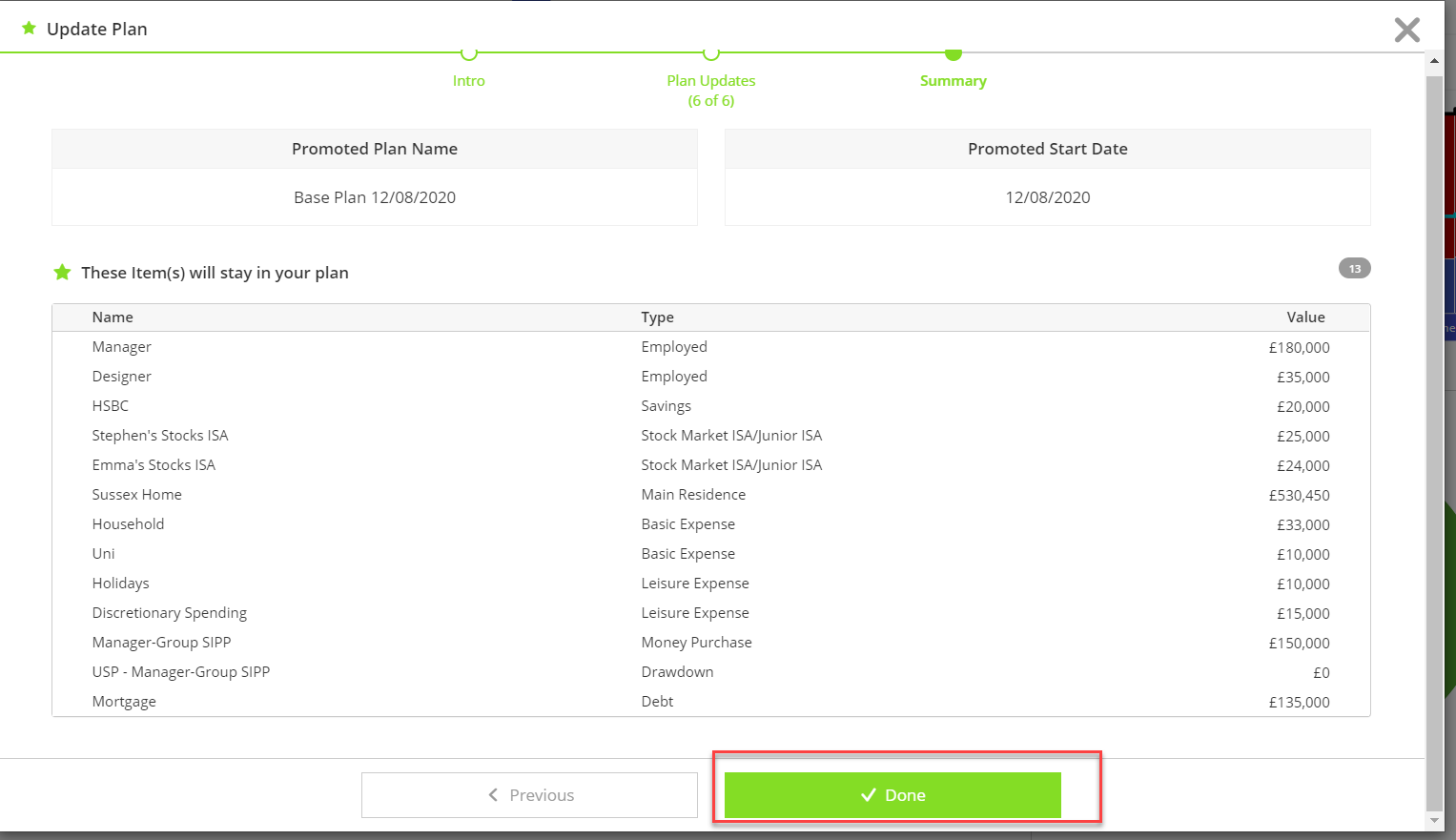 How to update the start date of a plan - UK – Have a question?